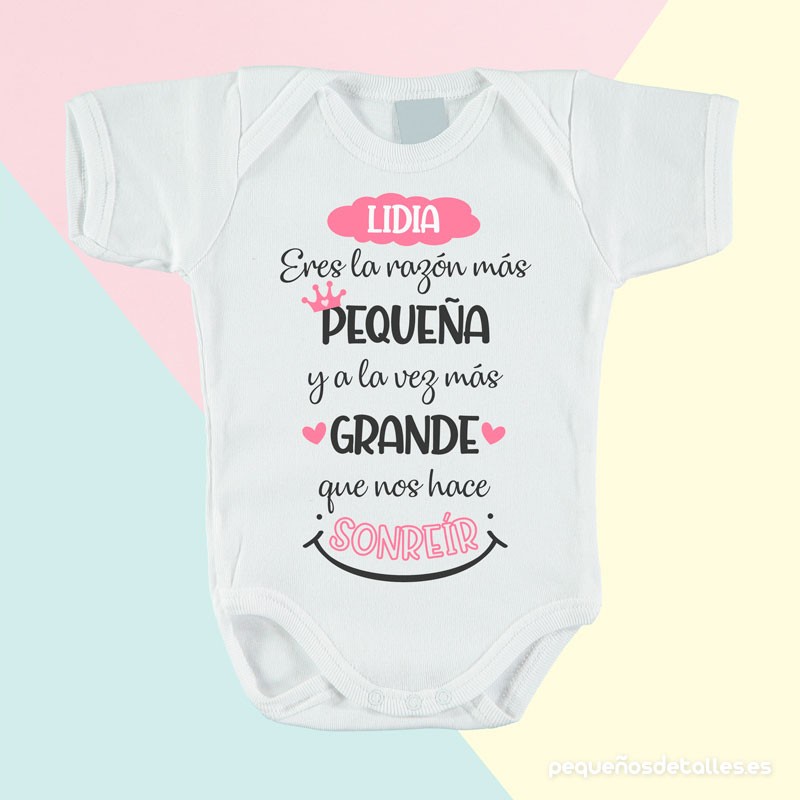 Body Personalizado para Bebés, Ideal para La Personita Más Especial de ...